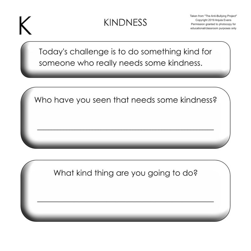 The Anti-Bullying Project - Anjula Evans